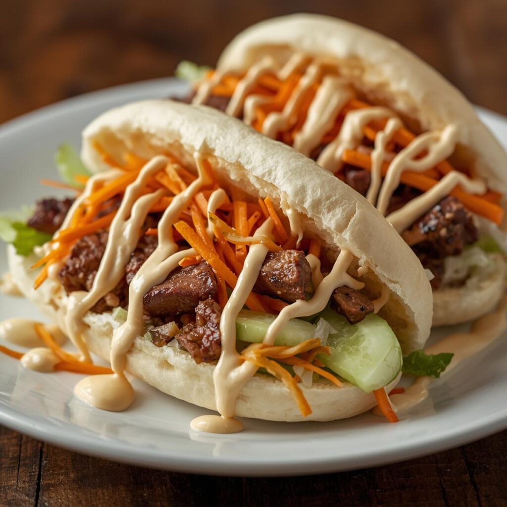 Korean Beef Bao Buns - Dipitt
