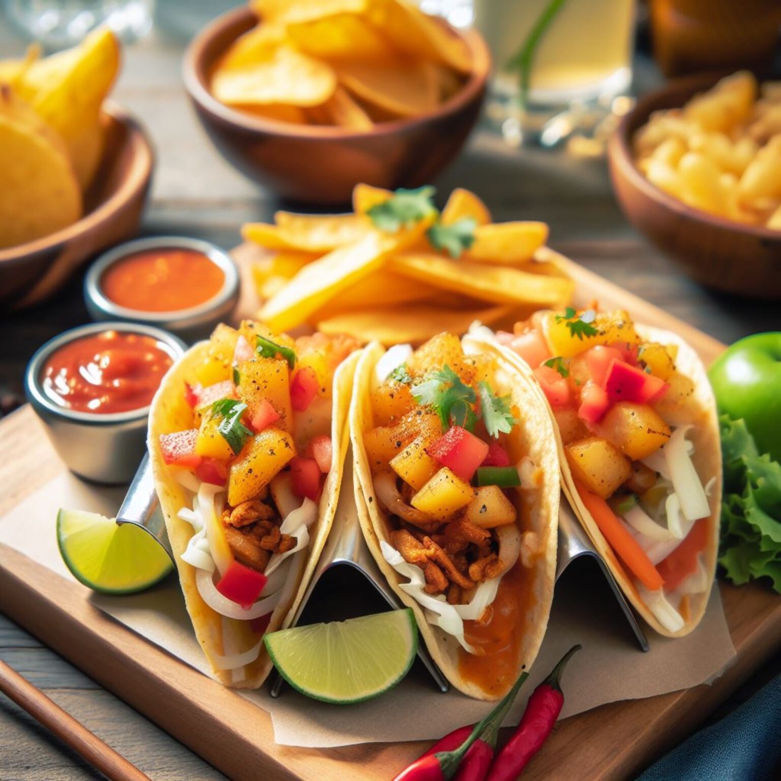 Mango Habanero Tacos - Dipitt